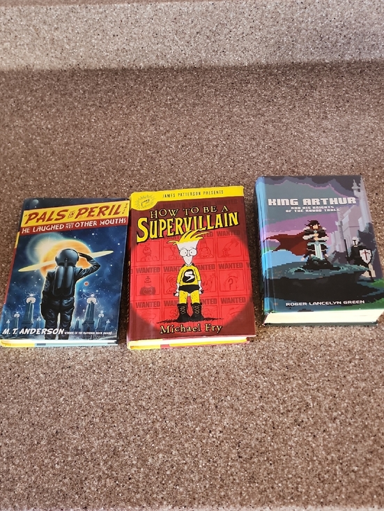 Other | Lot Of 3 Books Pals In Peril How To Be A Supervillan And King ...
